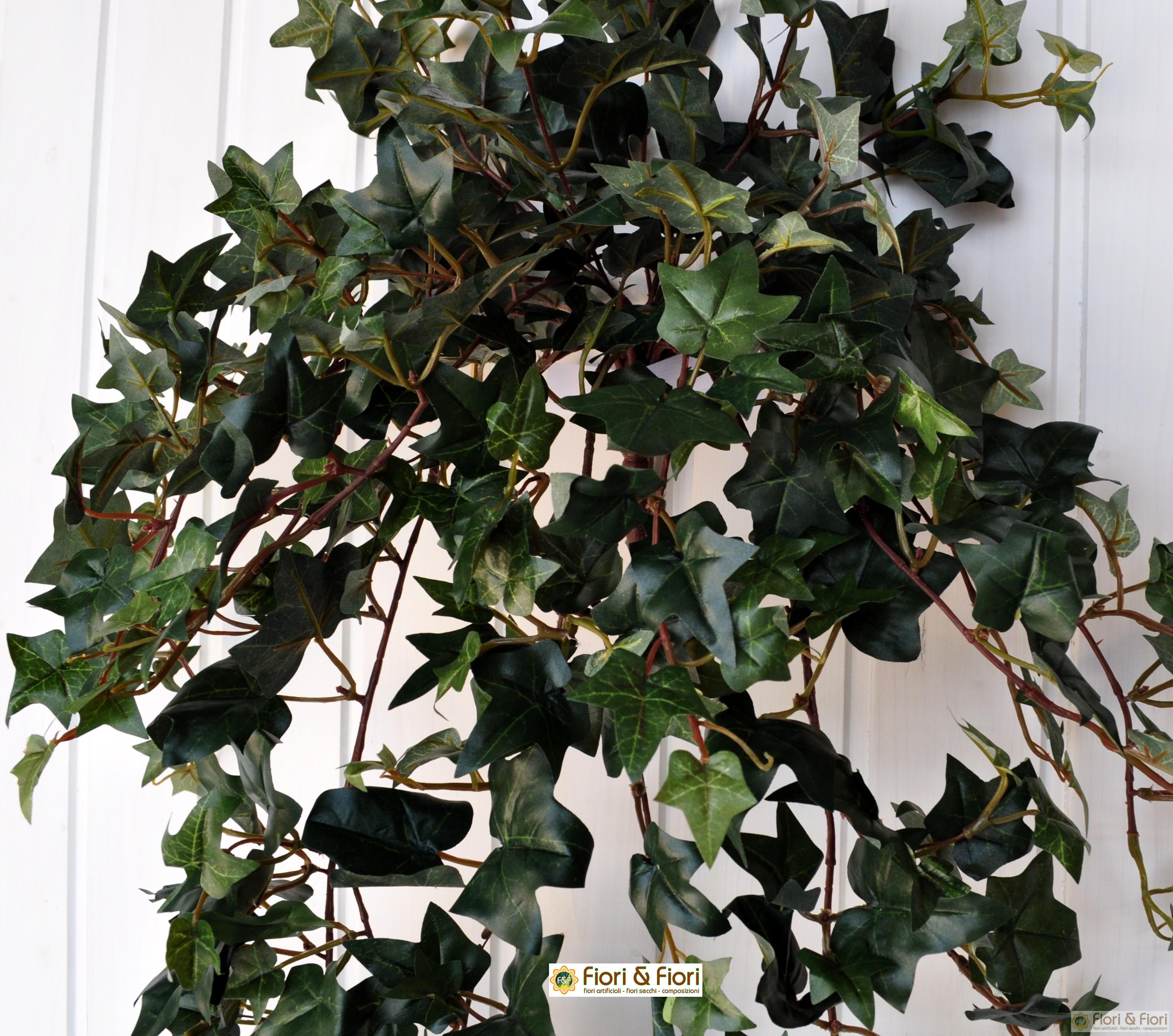 Pianta artificiale Edera verde Maxi per arredamenti di interni